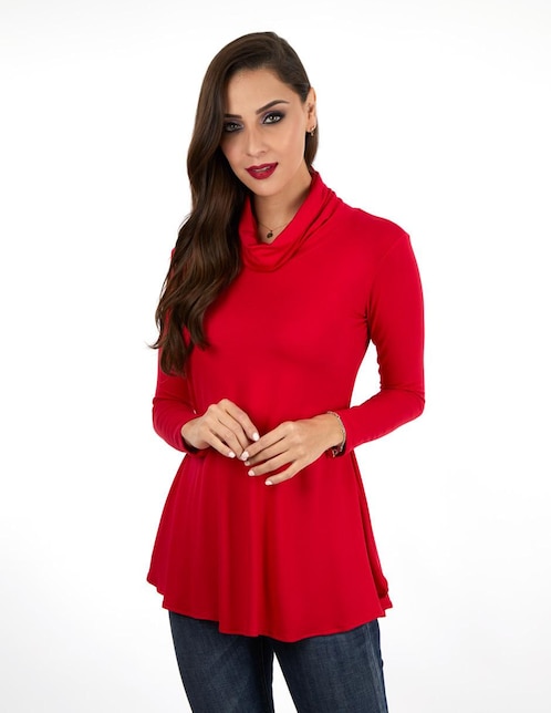 Blusa Beatriz Meade manga larga para mujer 1