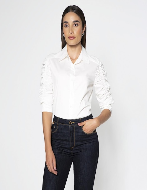 Blusa Studio F manga larga para mujer 1
