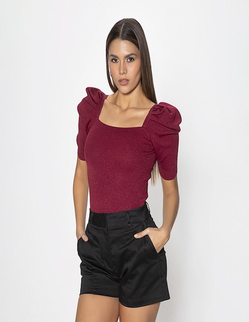 Blusa Studio F manga corta para mujer 1