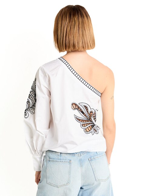 Blusa Map manga larga para mujer 2