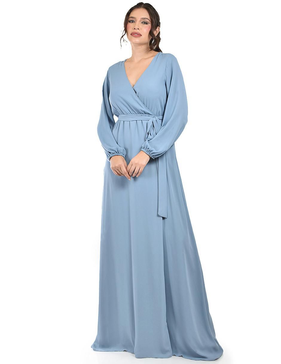Vestido maxi de fiesta Roman Fashion escote V